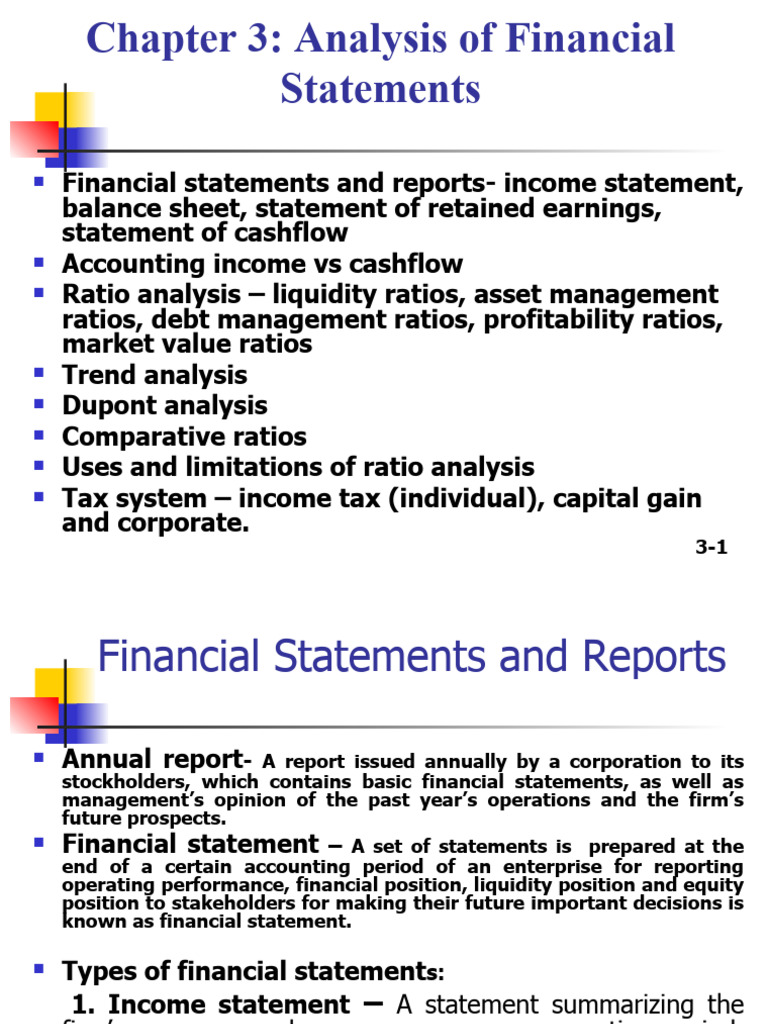 Financial Statement Analysis Guide | PDF | Equity (Finance) | Financial ...