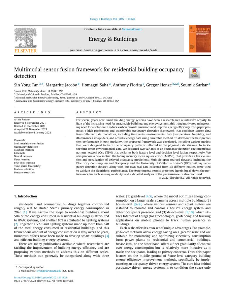 Multimodal Sensor Pdf Deep Learning Efficient Energy Use