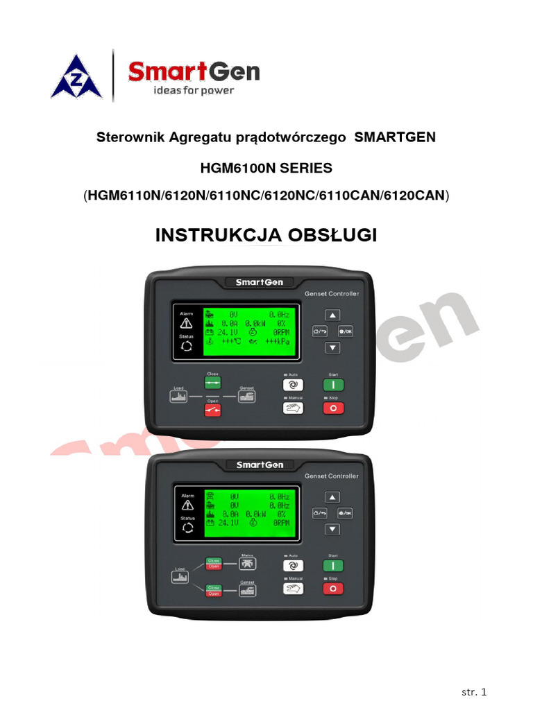 Smartgen HGM 6100n Nowy | PDF