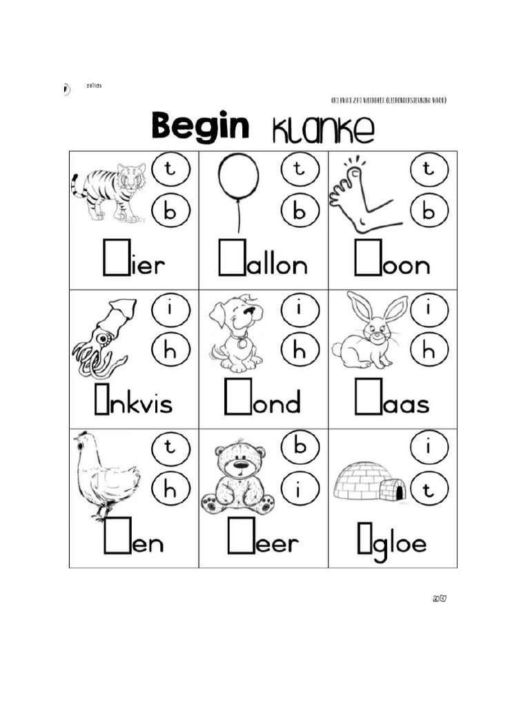 Graad 1 Aktiwiteite 2023 | PDF