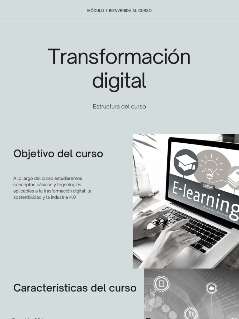 1 Transformación Digital | Descargar gratis PDF | Internet de las Cosas | Aprendizaje