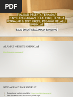 Panduan Masuk SIMDIKLAT - Https - Simdiklat - Kemendikdasmen.go - Id | PDF