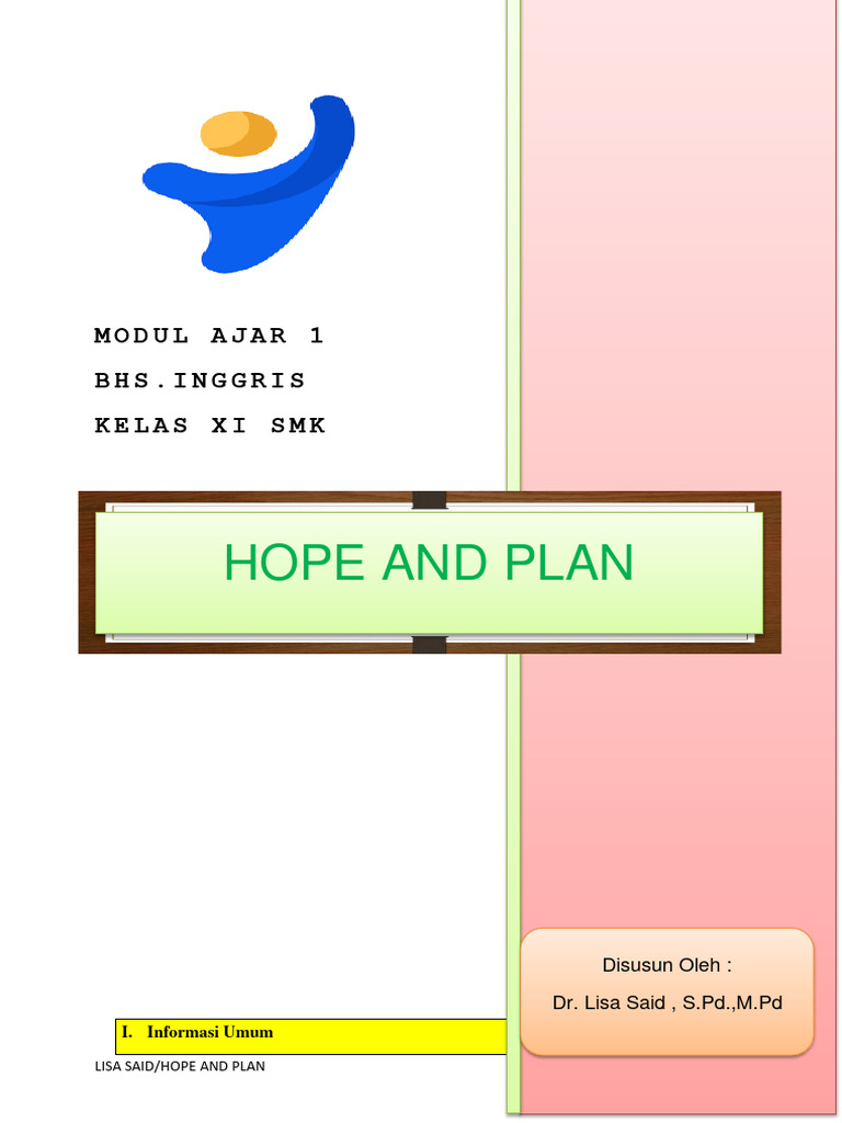 Modul Hope and Plan | PDF