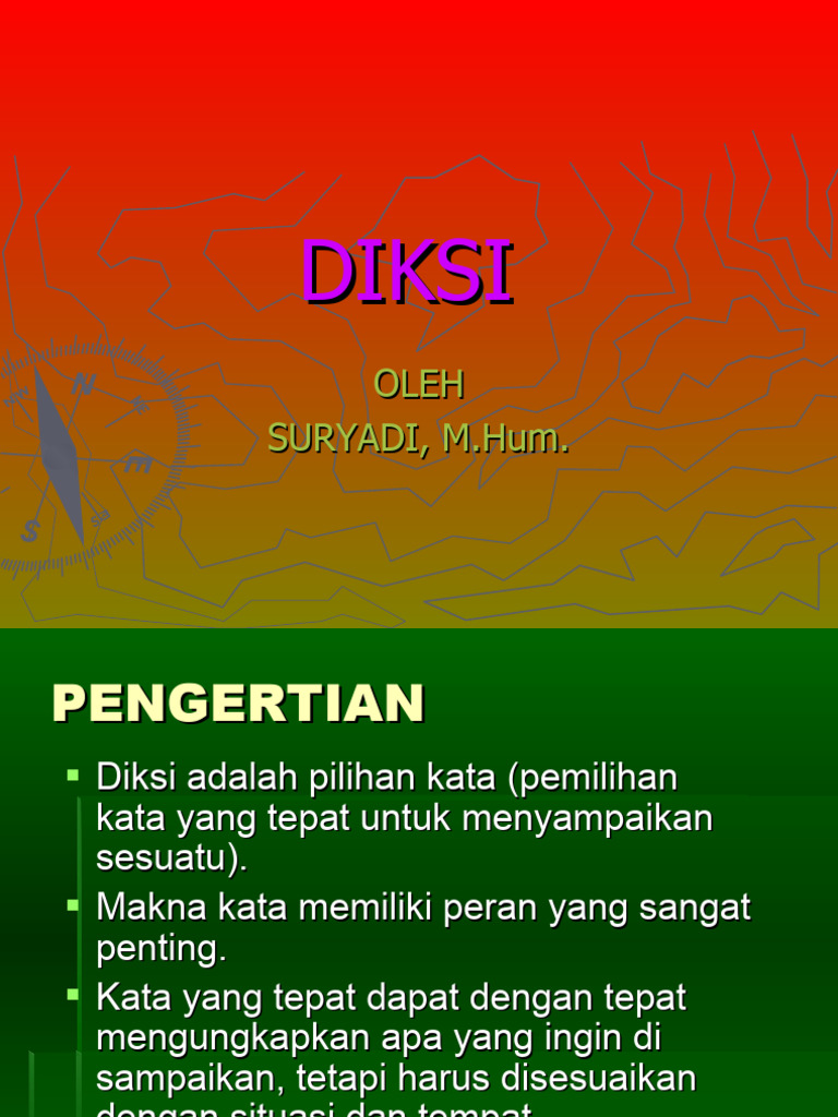 4 Diksi | PDF