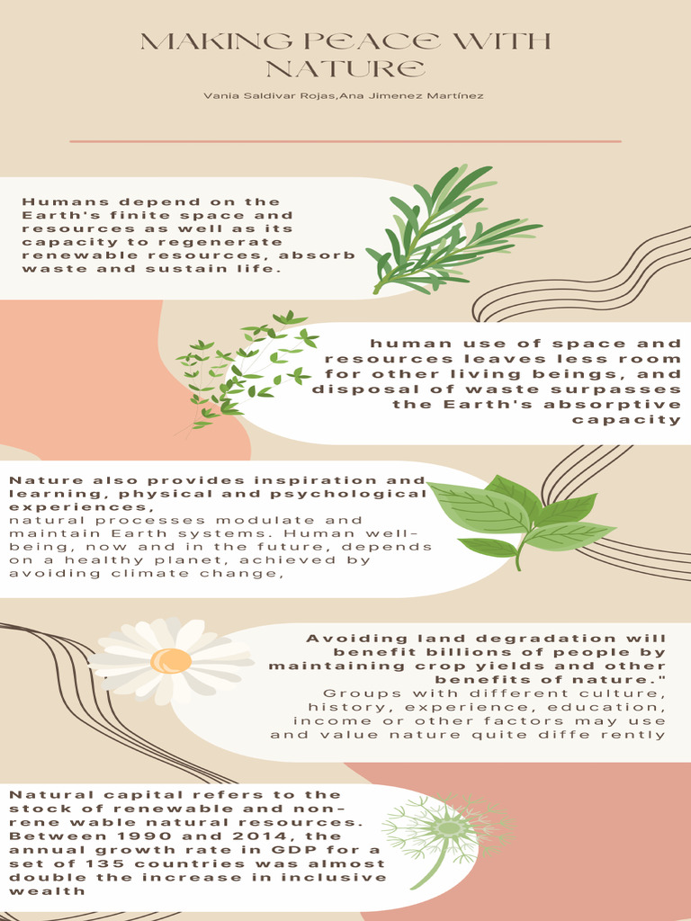 Making Peace With Nature | PDF