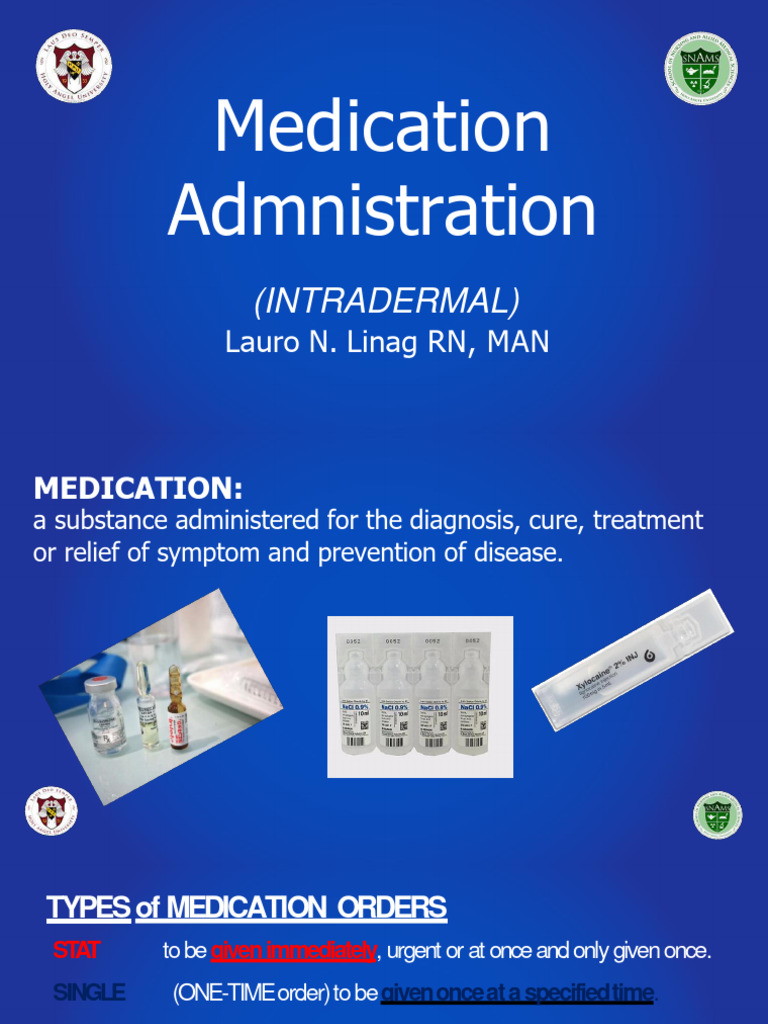 Intradermal-Injections 2nd Semester 2022-2023!2!1 | PDF | Injection ...