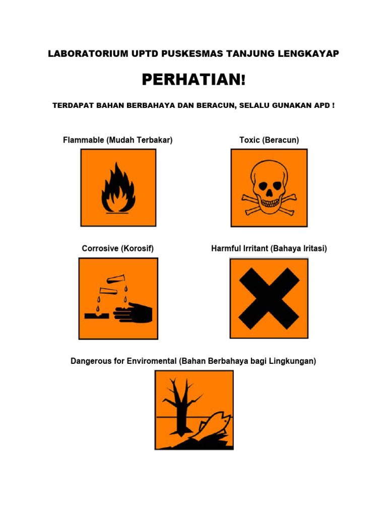 Simbol Penyimpanan Reagen B3 | PDF