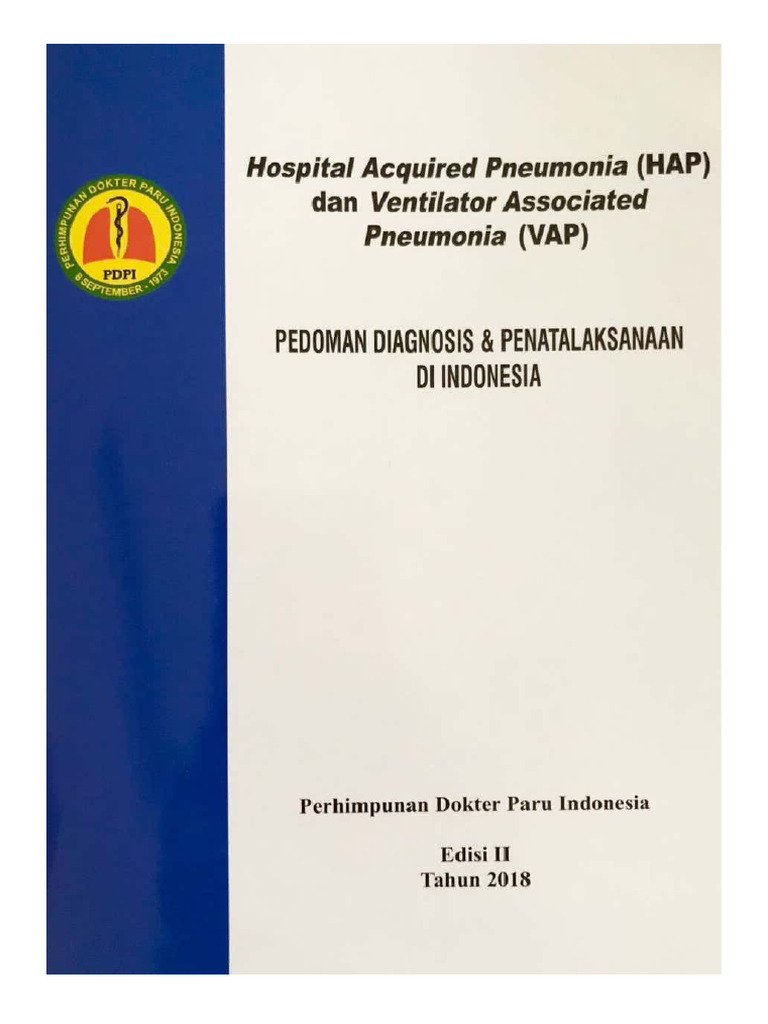 Buku HAP Dan VAP PDPI 2018 | PDF