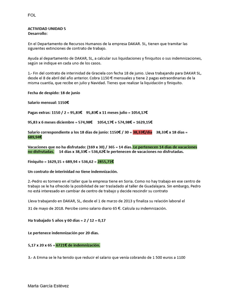 ACTIVIDAD UNIDAD 5 Fol | PDF | Economias | Labor ACTIVIDAD UNIDAD 5 Fol | PDF | Economias | Labor