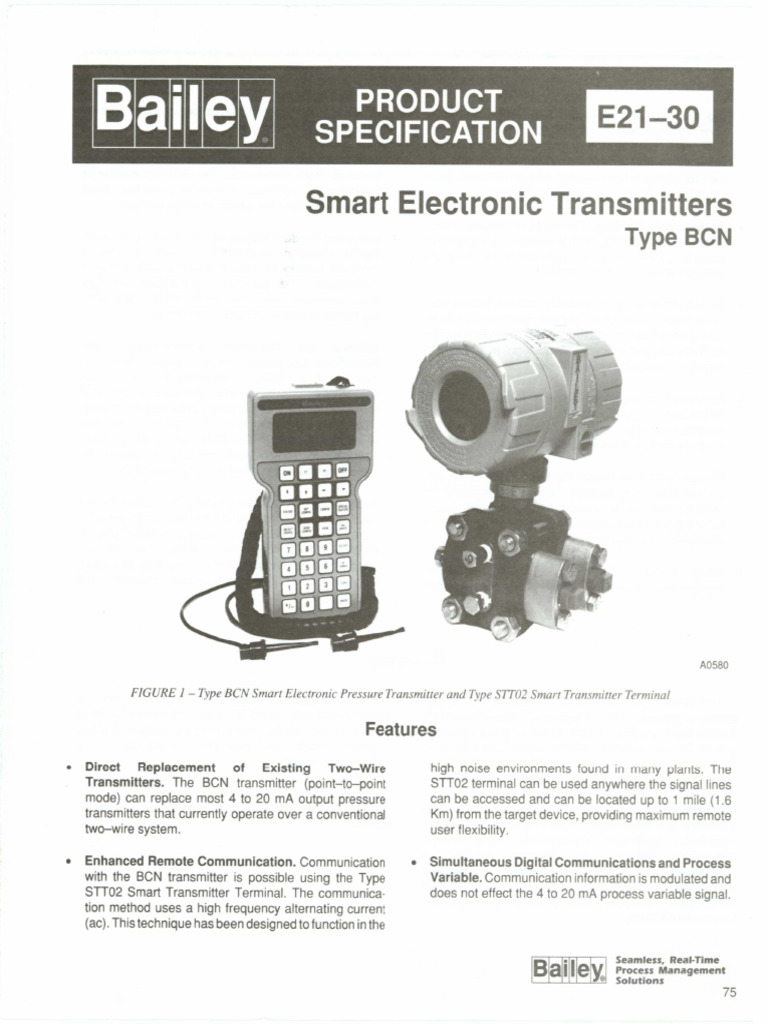 Bailey BCN24 Product Specification | PDF