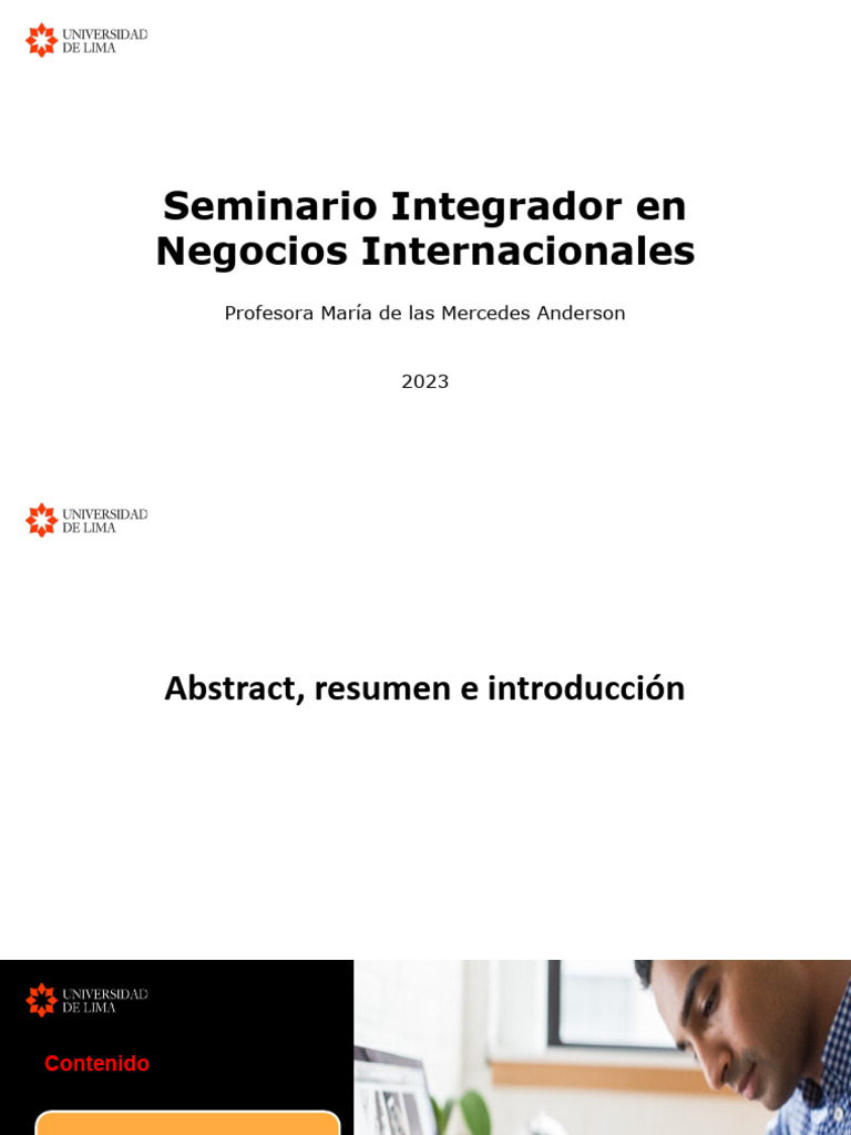 Abstract, Resumen, Introducción 2023 | Descargar gratis PDF | Sumario abstracto) | Comunicación ...
