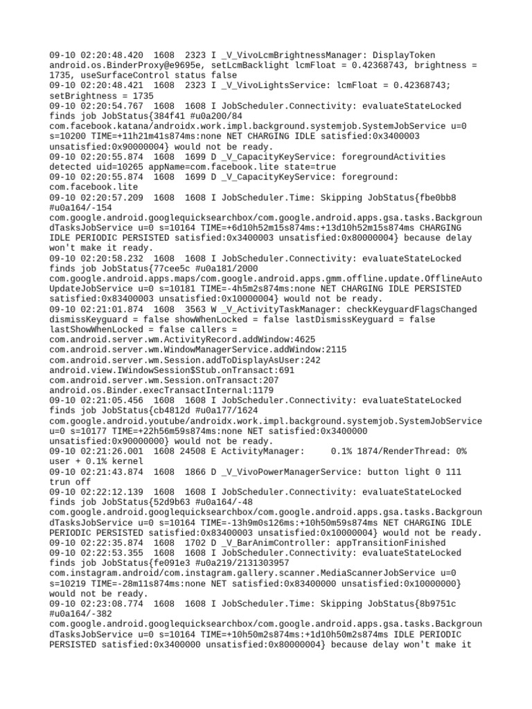 Log | PDF | Software | Software Engineering