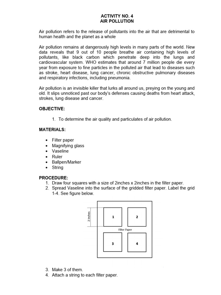 Doc3 Air Pollution | PDF | Air Pollution | Particulates