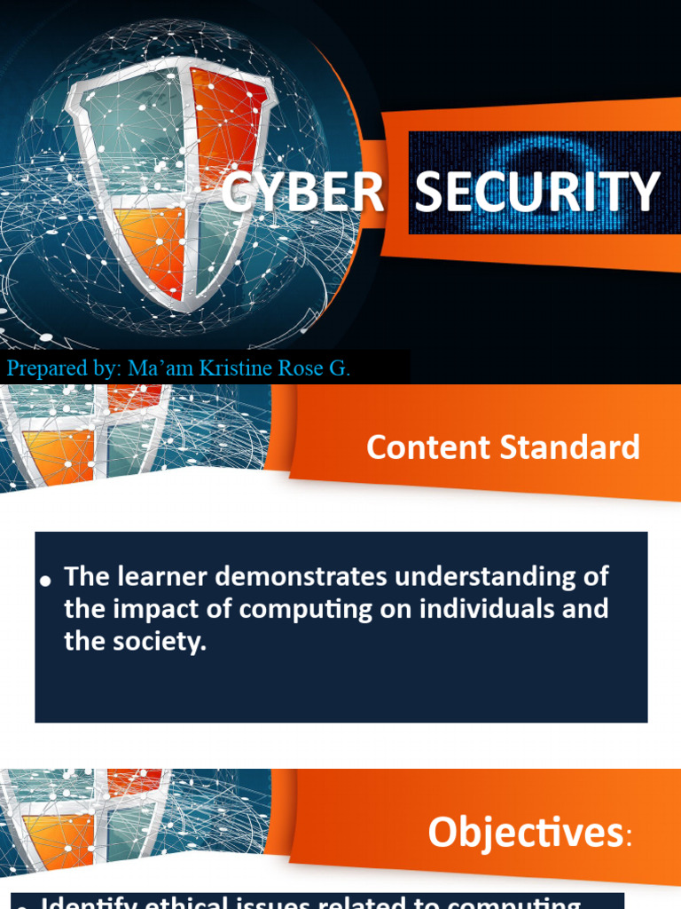 Cyber Security | PDF | Security | Computer Security