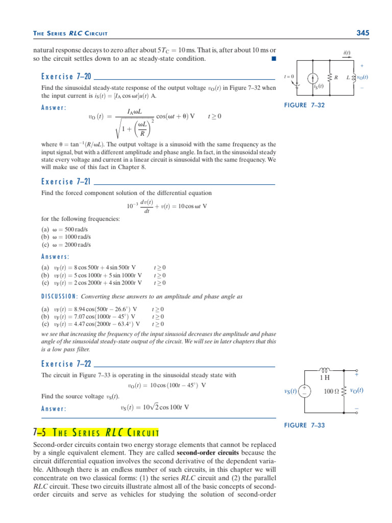 Series - Parallel-RLC CKT Equation | PDF | Electrical Network | Differential Equations