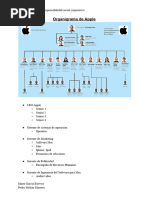 Organigrama y Estructura de Apple | PDF | Apple Inc. | Informática