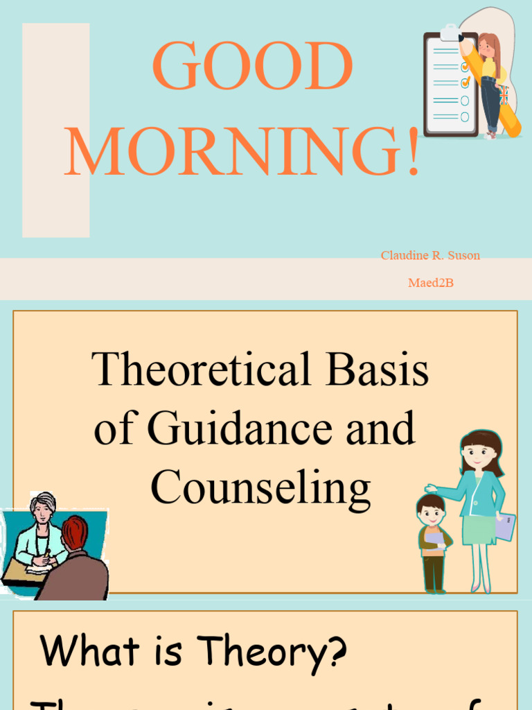 Theoretical Foundations of Counseling | PDF | Psychotherapy | Cognitive ...