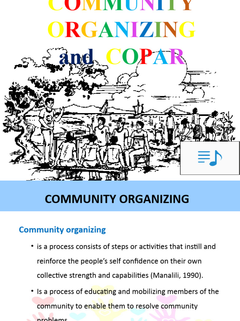 Community Organizing | PDF | Empowerment | Community Organizing