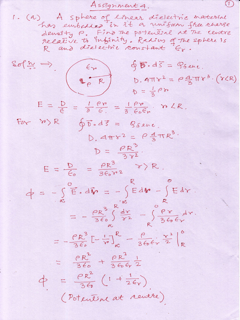 Assignment 4 Solution | PDF