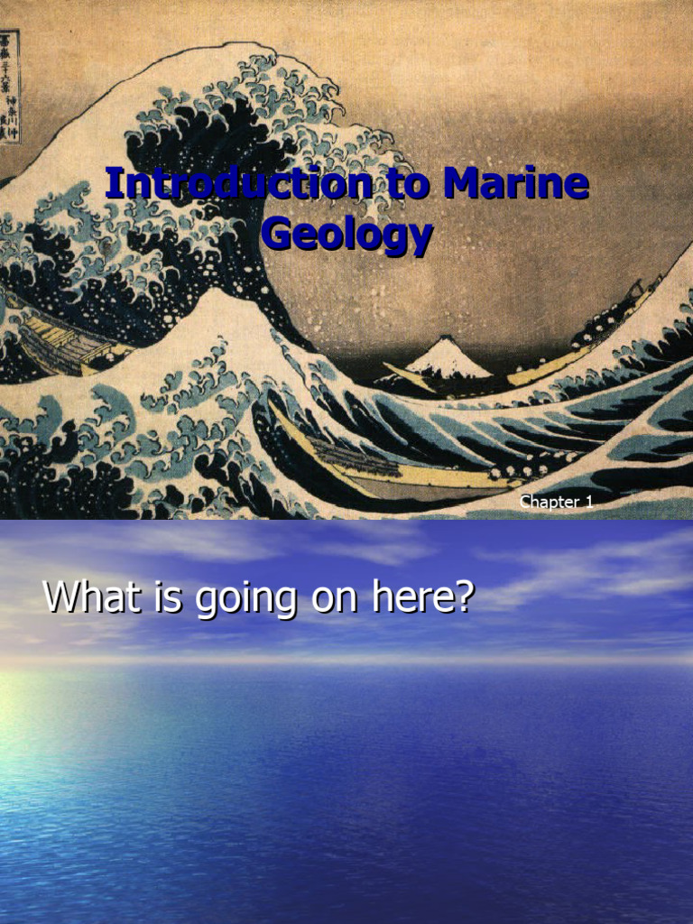 Introduction to Marine Geology | PDF | Oceans | Sea