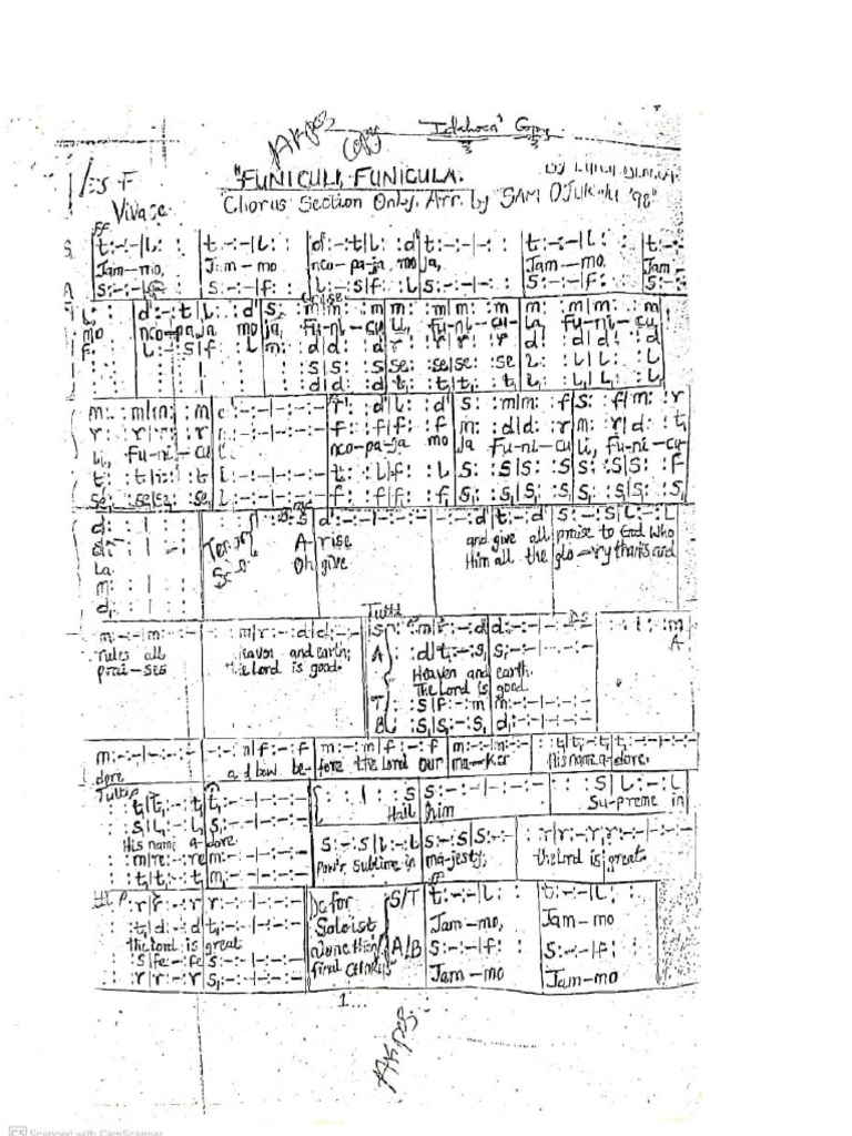 Funiculi Funicula | PDF