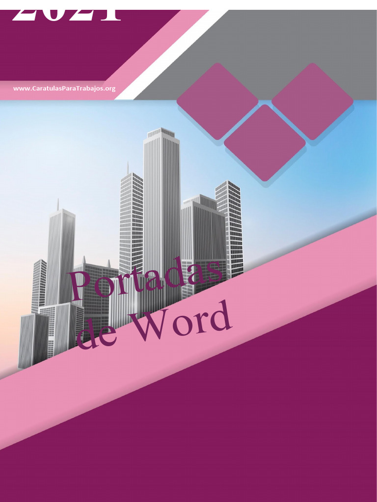 Portadas de Word Junio 2021 - N4 | PDF