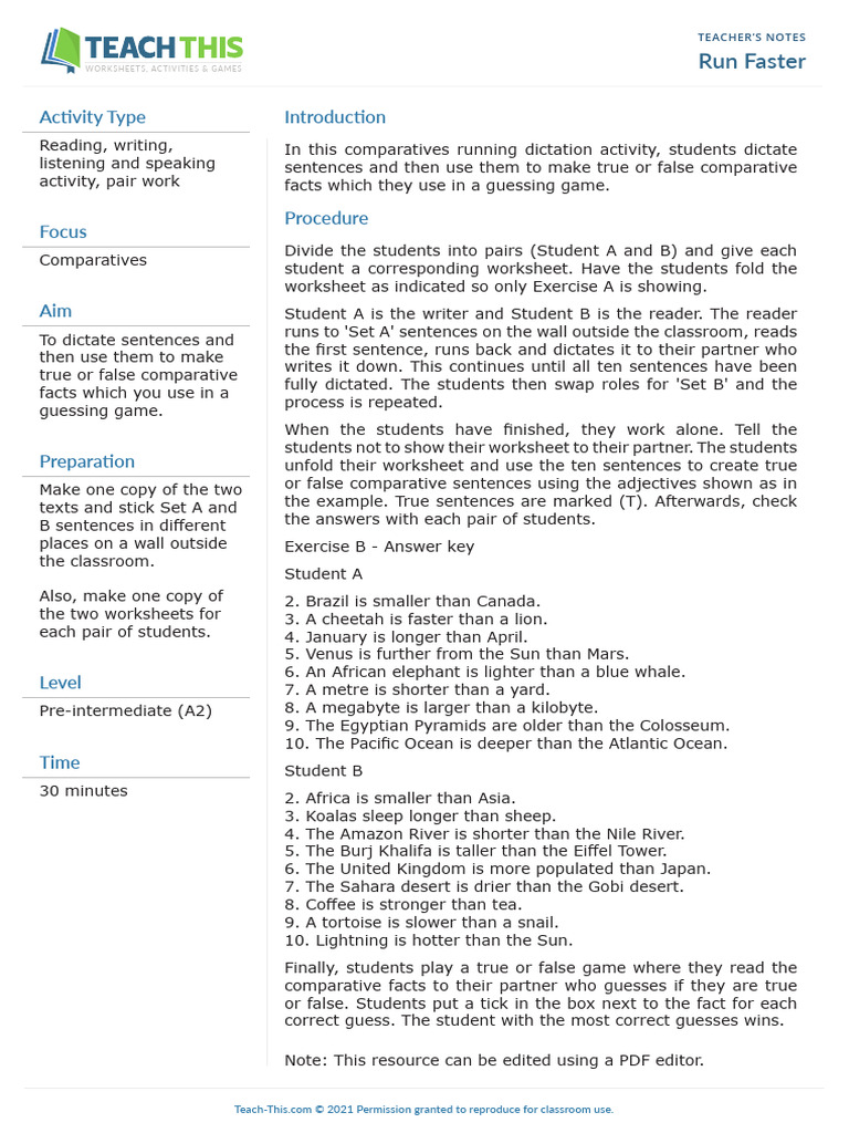 Run Faster | PDF