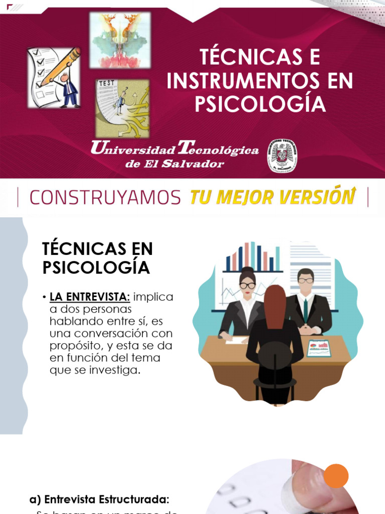 Técnicas e Instrumentos en Psicología | PDF | Metodología de encuesta ...