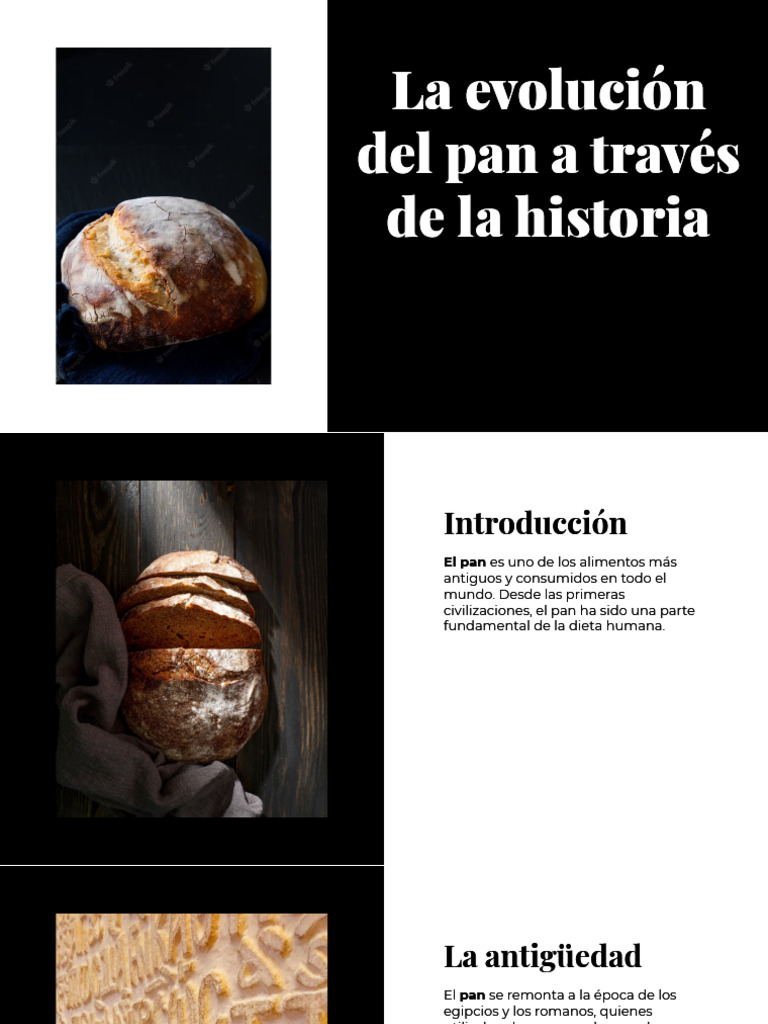La Evolucion Del Pan A Traves de La Historia 20230603232601WseF | PDF