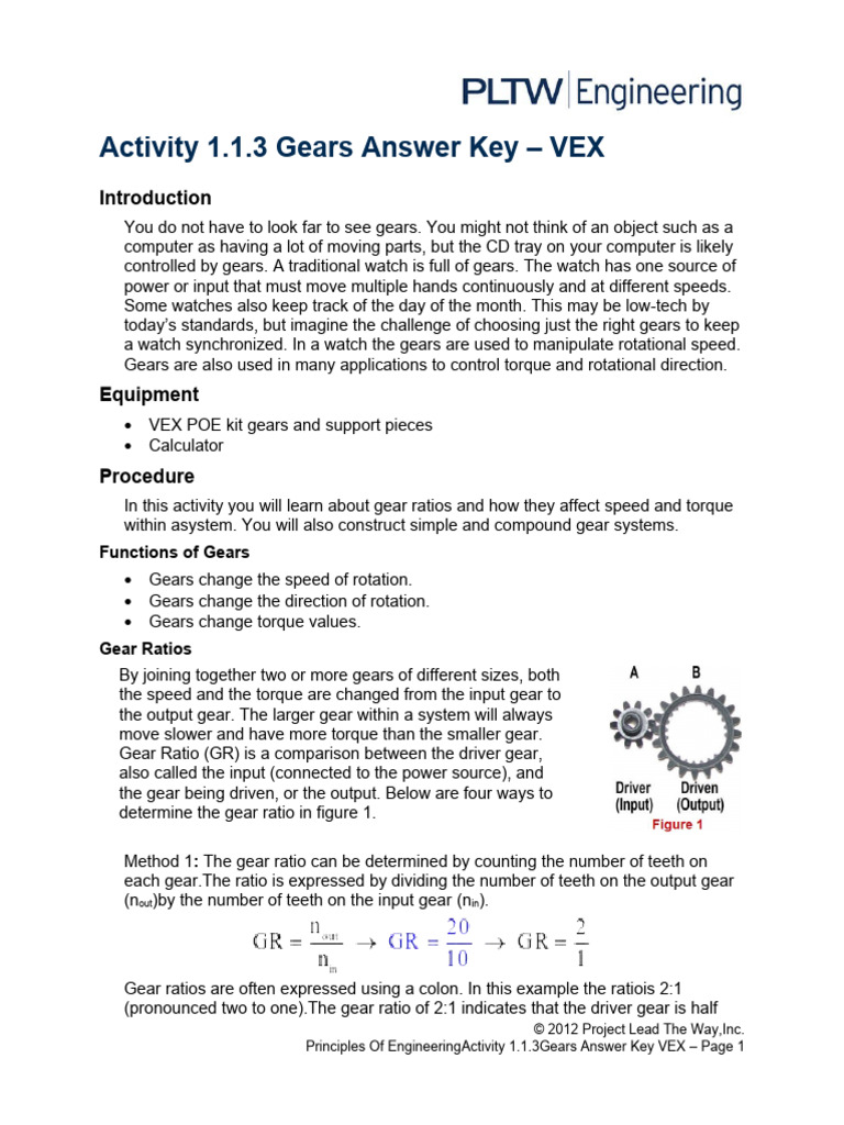1.1.3.a.vex - Ak Gears | PDF | Gear | Torque