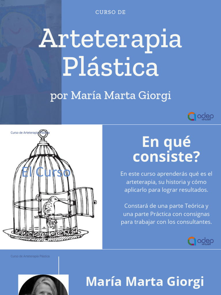 Diapositivas Introducción al Arteterapia Plástica - ADEP Virtual - Curso de Arteterapia Plástica ...