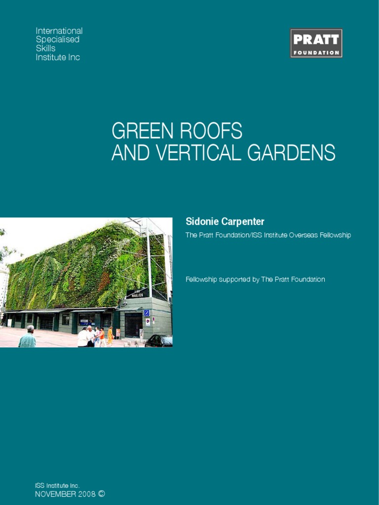 Green Roofs and Vertical Gardens | PDF | Roof | Stormwater