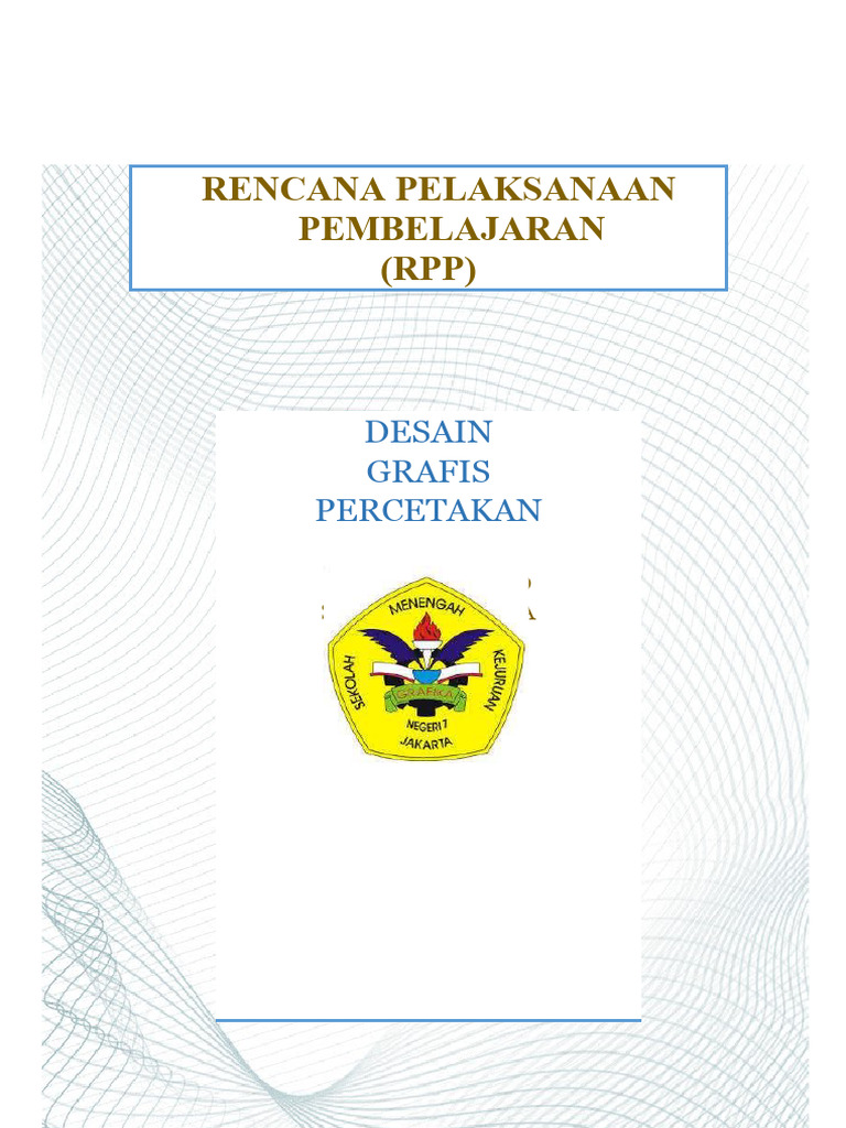 RPP 3.8 Efek Pada Gambar Bitmap | PDF | Karier & Perkembangan