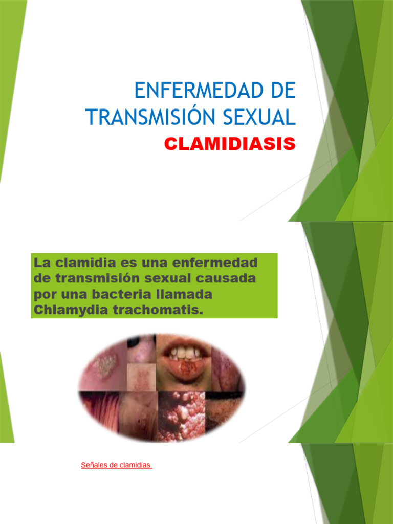 Enfermedad de Transmisión Sexual Clamidia Bio | PDF