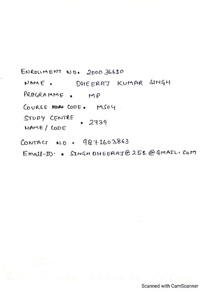 MS04 WithQuestionPaper | PDF