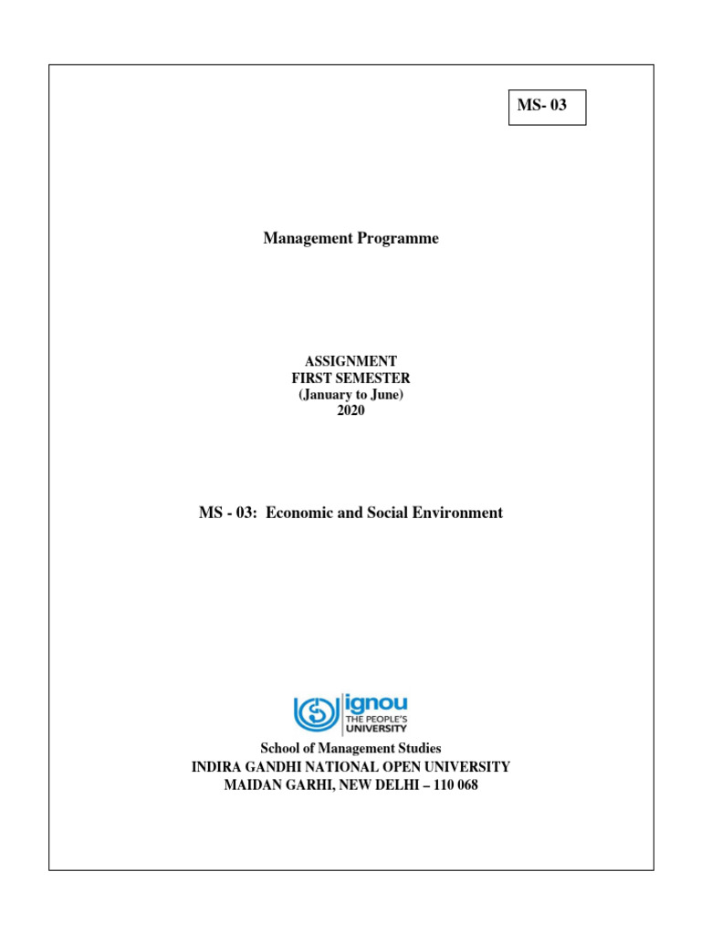 MS03 | PDF