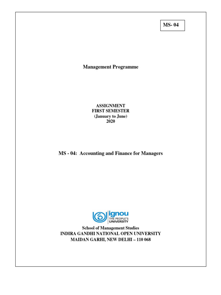 MS04 | PDF | Equity (Finance) | Depreciation