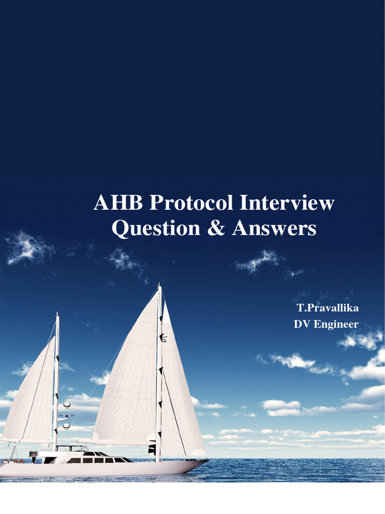 AHB Interview Qstns | Download Free PDF | Input/Output | Computer Hardware