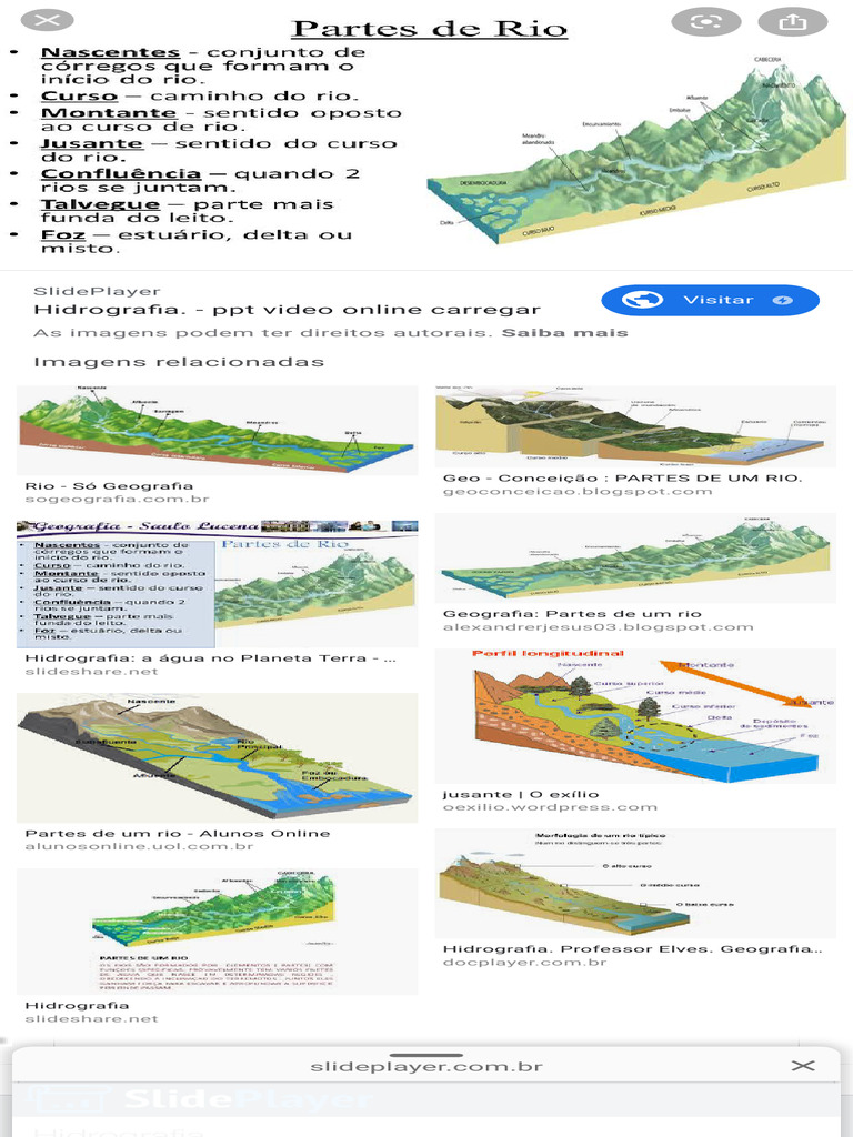 Jusante Do Rio - Pesquisa Google | PDF