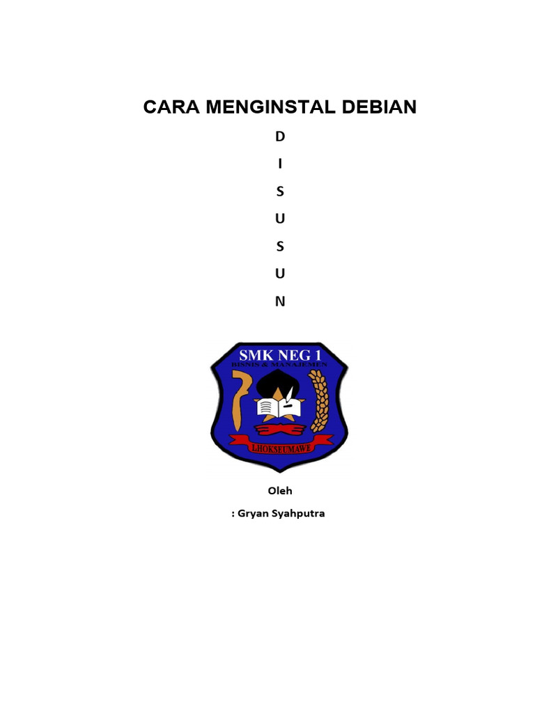 Cara Install Debian | PDF