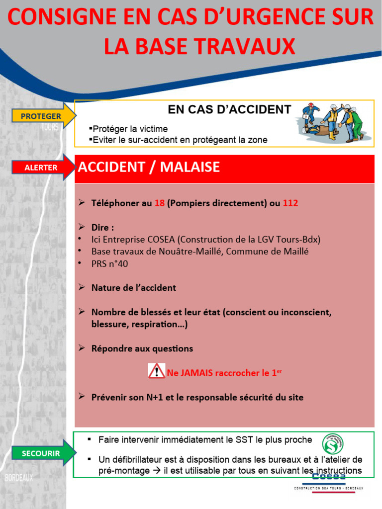 Consignes en Cas D'urgence | PDF