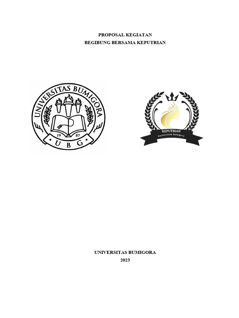 PROPOSAL Keputrian-1 | PDF