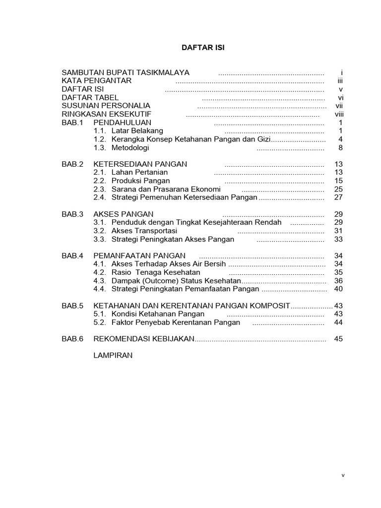 DAFTAR ISI & RINGKASAN EKSEKUTIF (AutoRecovered) | PDF