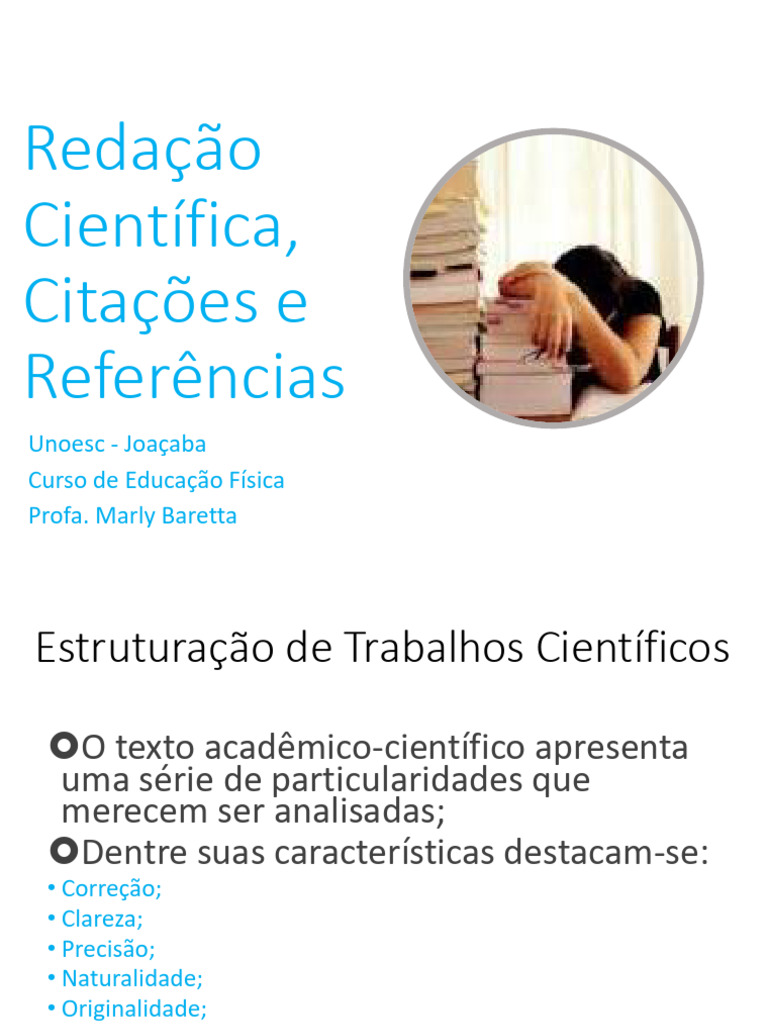 Slide 1 | PDF | Citação | Plágio