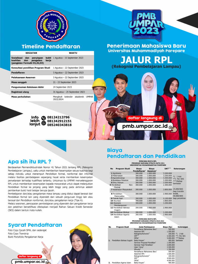 Brosur RPL 2023 | PDF