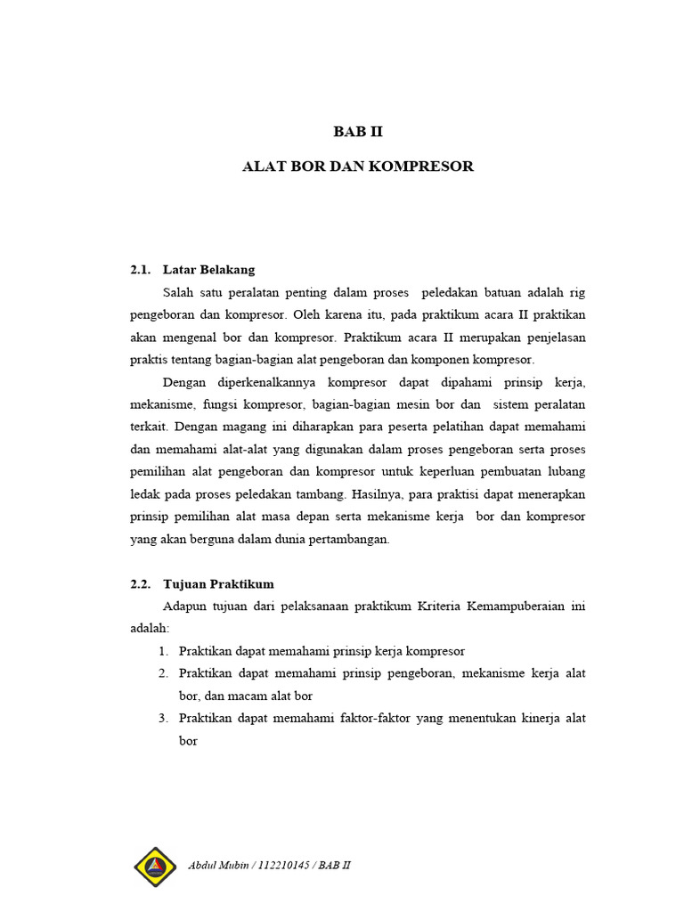 Draft Acara 2 Abid | PDF