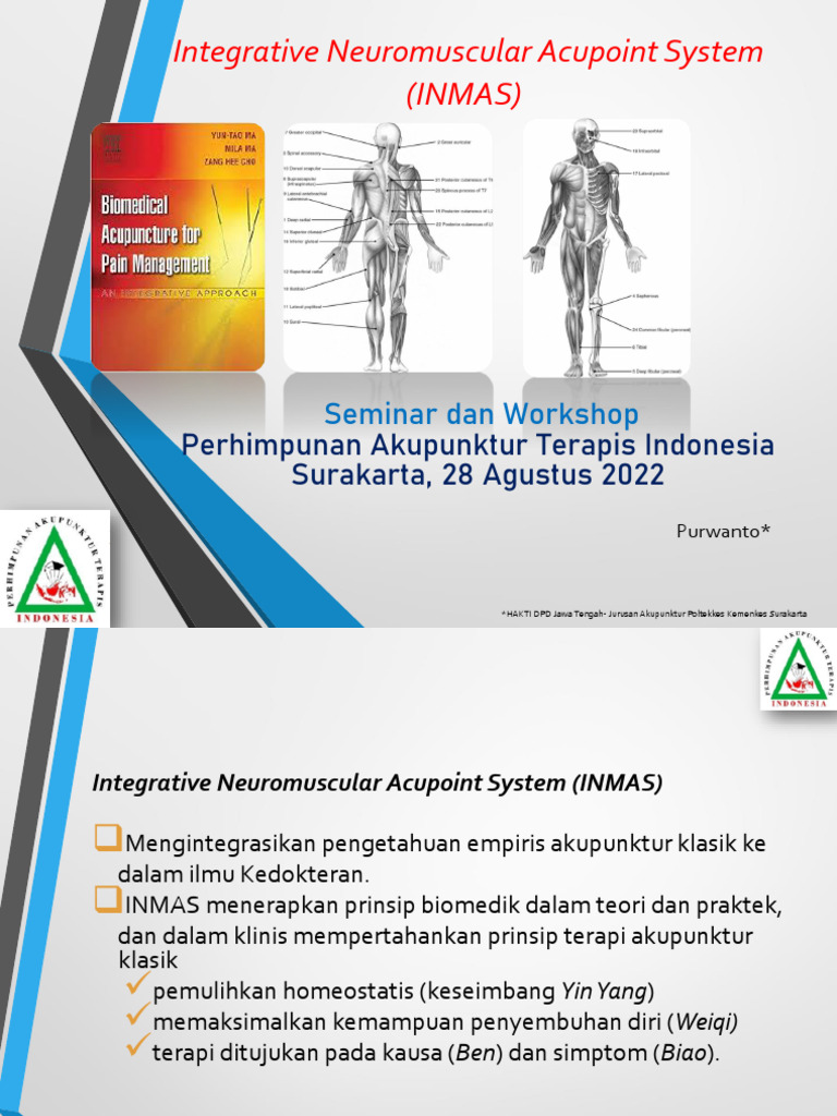 Akupunktur INMAS untuk Nyeri dan Kesehatan | PDF