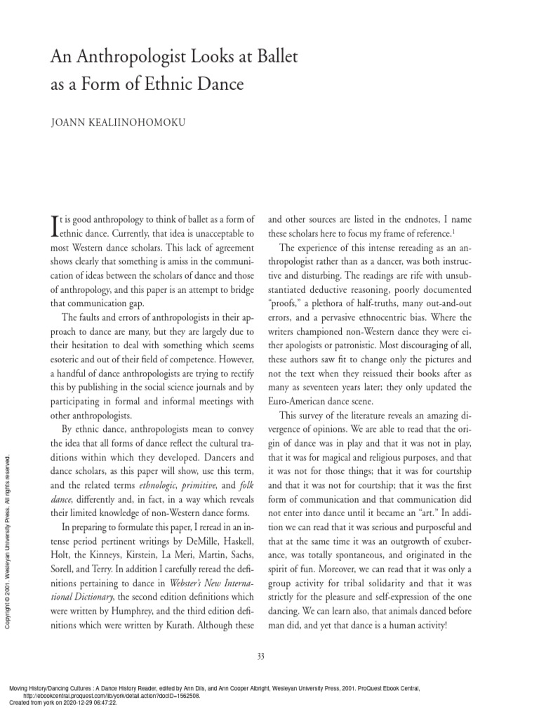 Moving History Dancing Cultures A Dance History Re... - (An ...