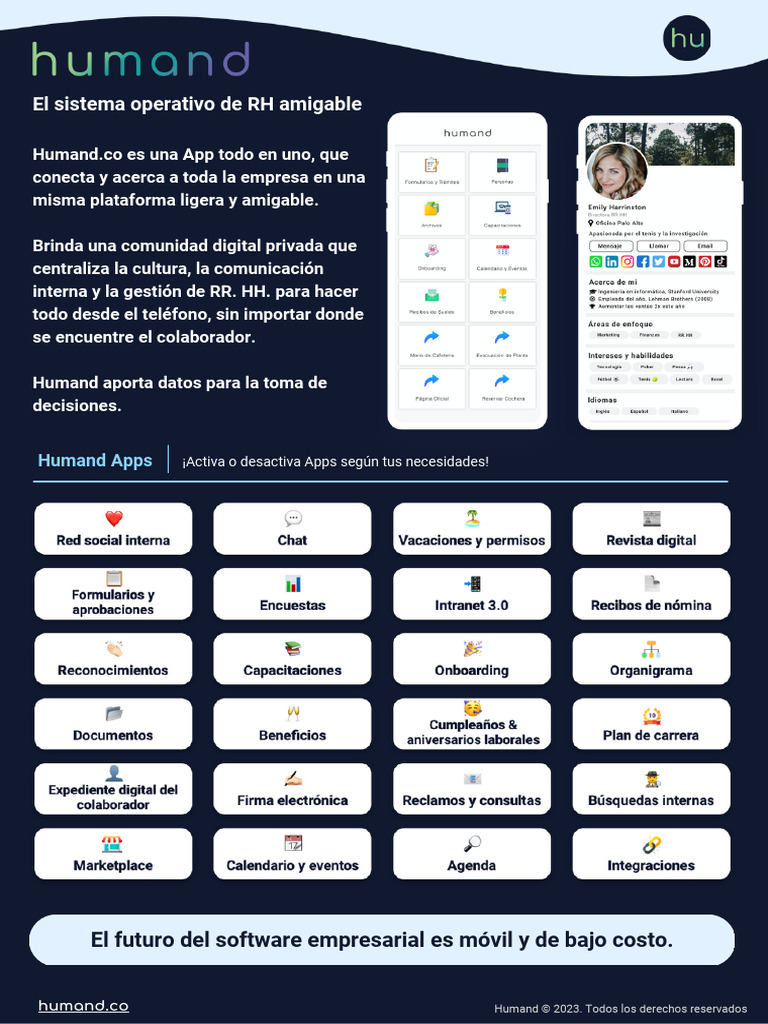 Humand - Resumen | Descargar gratis PDF | Business | Tecnologías de la ...
