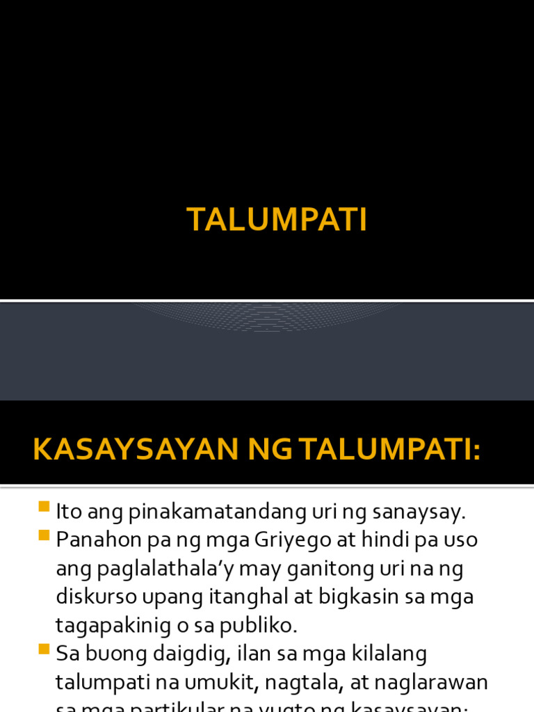 TALUMPATI | PDF